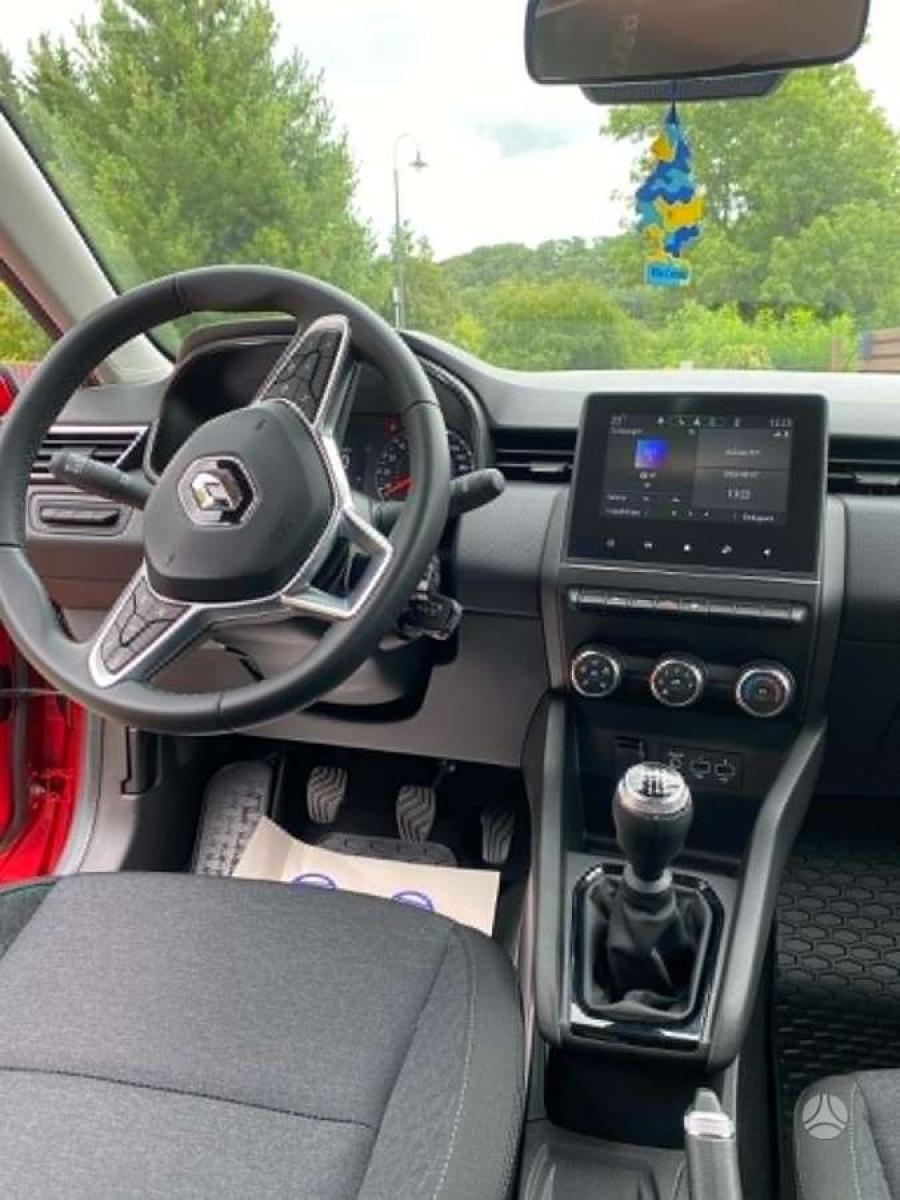 Sarkans Renault Clio 2023 Kauņa, ar dzinēja tilpumu 1.00 L un nobraukumu 37 tūkst. km par 10300 €, foto 11 vietnē AUTOMOTO.COM.LV
