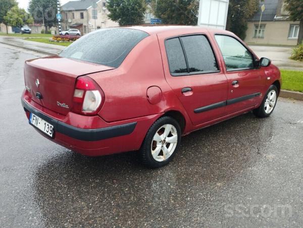 Red Renault Clio 2005 in Riga, with an engine capacity of 1.40 L and mileage of 164 thousand km for 700 €, photo 3 on AUTOMOTO.COM.LV