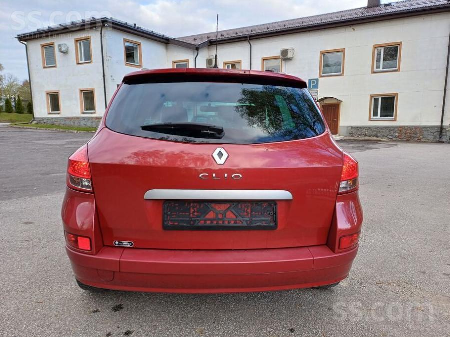 Sarkans Renault Clio 2010 Valmiera, ar dzinēja tilpumu 1.20 L un nobraukumu 211 tūkst. km par 3550 €, foto 6 vietnē AUTOMOTO.COM.LV