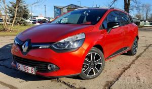 Red Renault Clio 2013 in Riga, with an engine capacity of 1.50 L and mileage of 199 thousand km for 4995 €, photo  on AUTOMOTO.COM.LV