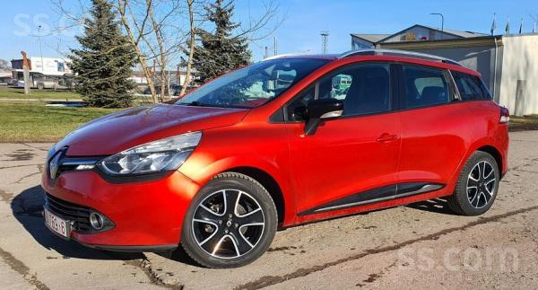 Red Renault Clio 2013 in Riga, with an engine capacity of 1.50 L and mileage of 199 thousand km for 4995 €, photo 2 on AUTOMOTO.COM.LV