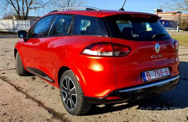 Red Renault Clio 2013 in Riga, with an engine capacity of 1.50 L and mileage of 199 thousand km for 4995 €, photo 3 on AUTOMOTO.COM.LV