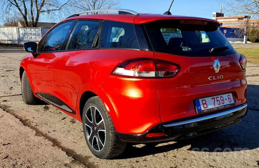 Sarkans Renault Clio 2013 Rīga, ar dzinēja tilpumu 1.50 L un nobraukumu 199 tūkst. km par 4995 €, foto 4 vietnē AUTOMOTO.COM.LV