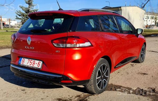 Red Renault Clio 2013 in Riga, with an engine capacity of 1.50 L and mileage of 199 thousand km for 4995 €, photo 4 on AUTOMOTO.COM.LV