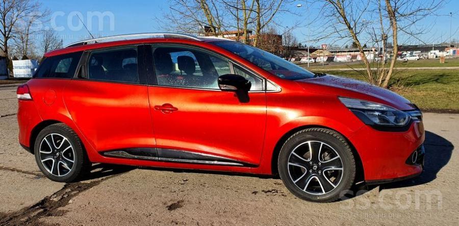 Sarkans Renault Clio 2013 Rīga, ar dzinēja tilpumu 1.50 L un nobraukumu 199 tūkst. km par 4995 €, foto 6 vietnē AUTOMOTO.COM.LV
