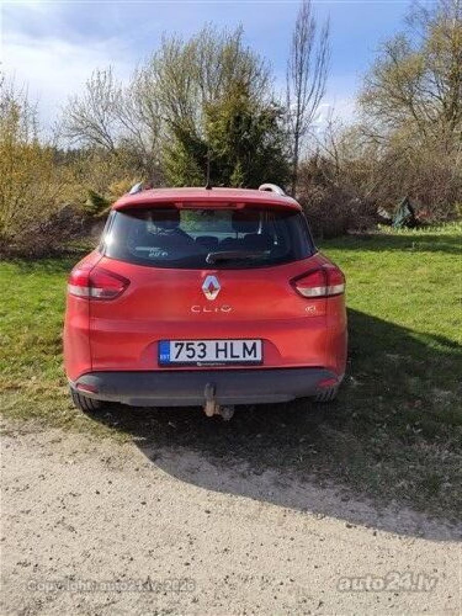 Sarkans Renault Clio 2014 Viljandi, ar dzinēja tilpumu 1.50 L un nobraukumu 198 tūkst. km par 4750 €, foto 5 vietnē AUTOMOTO.COM.LV