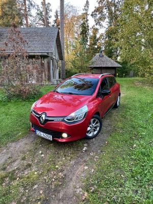 Red Renault Clio 2016 in Riga, with an engine capacity of 1.50 L and mileage of 214 thousand km for 6300 €, photo  on AUTOMOTO.COM.LV