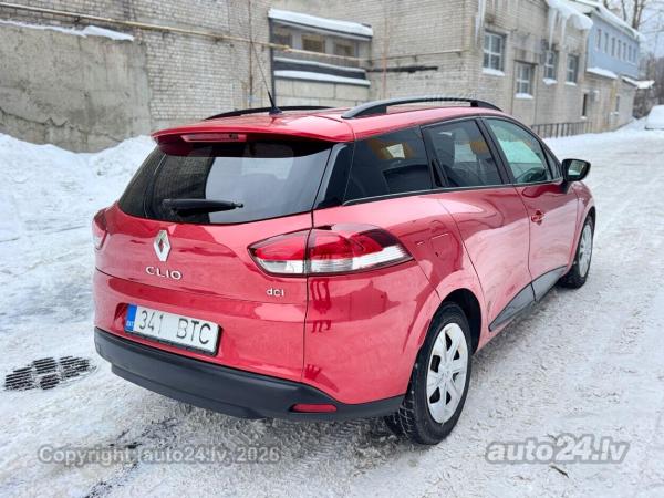 Red Renault Clio 2017 in Tallinn, with an engine capacity of 1.50 L and mileage of 247 thousand km for 4250 €, photo 10 on AUTOMOTO.COM.LV