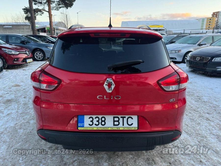 Red Renault Clio 2017 in Tallinn, with an engine capacity of 1.50 L and mileage of 239 thousand km for 3850 €, photo 5 on AUTOMOTO.COM.LV