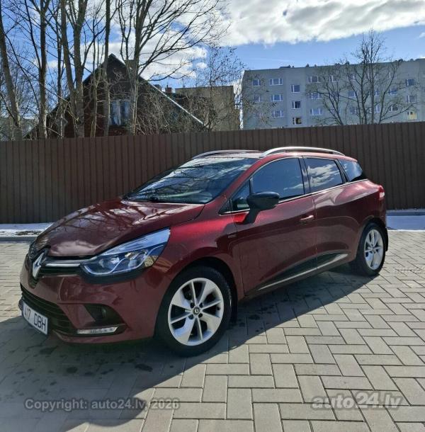 Red Renault Clio 2018 in Tallinn, with an engine capacity of 1.10 L and mileage of 88 thousand km for 6200 €, photo 2 on AUTOMOTO.COM.LV
