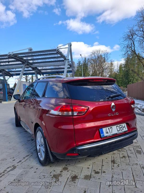 Red Renault Clio 2018 in Tallinn, with an engine capacity of 1.10 L and mileage of 88 thousand km for 6200 €, photo 5 on AUTOMOTO.COM.LV