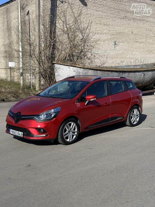Sarkans Renault Clio 2018 Klaipėda, ar dzinēja tilpumu 0.90 L un nobraukumu 140 tūkst. km par 4850 €, foto  vietnē AUTOMOTO.COM.LV
