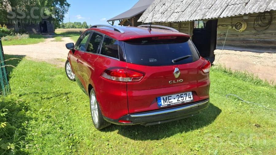 Sarkans Renault Clio 2019 Aizkraukle, ar dzinēja tilpumu 1.50 L un nobraukumu 180 tūkst. km par 6500 €, foto 6 vietnē AUTOMOTO.COM.LV