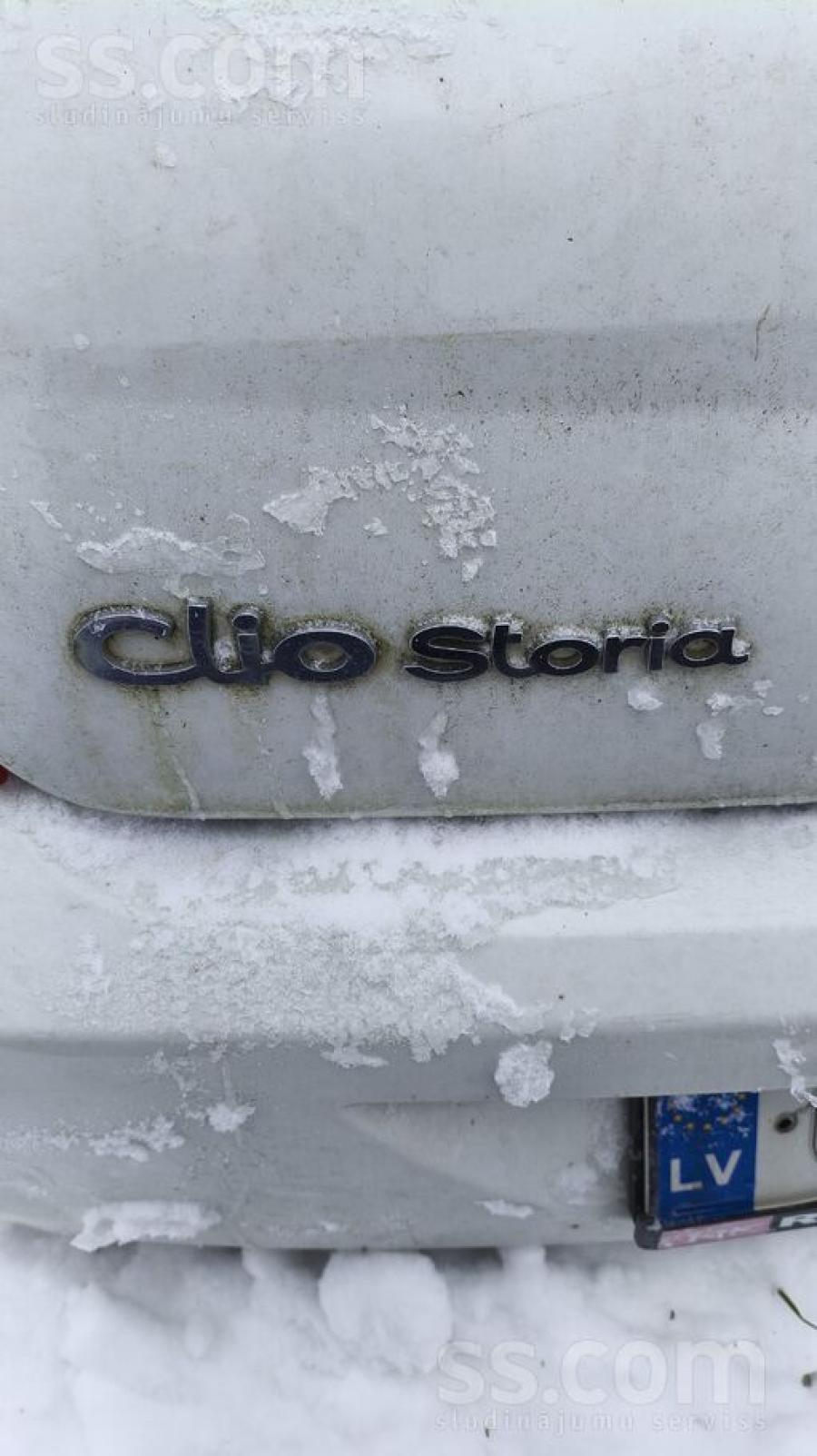 White Renault Clio 2007 in Jekabpils, with an engine capacity of 1.20 L and mileage of 0 thousand km for 600 €, photo 5 on AUTOMOTO.COM.LV