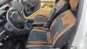 White Renault Clio 2008 in Ogre, with an engine capacity of 1.20 L and mileage of 250 thousand km for 1100 €, photo 11 on AUTOMOTO.COM.LV