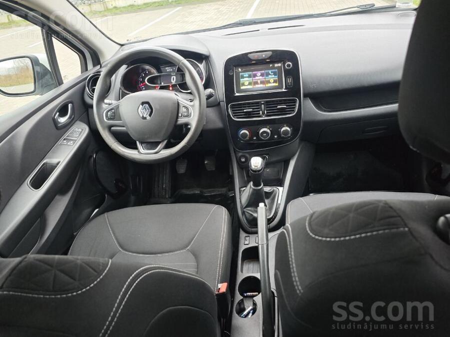White Renault Clio 2019 in Riga, with an engine capacity of 1.50 L and mileage of 124 thousand km for 6500 €, photo 9 on AUTOMOTO.COM.LV