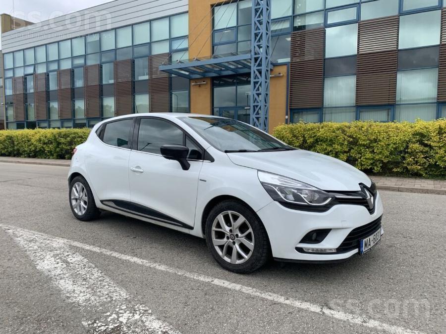 White Renault Clio 2019 in Riga, with an engine capacity of 1.00 L and mileage of 31 thousand km for 7200 €, photo 1 on AUTOMOTO.COM.LV