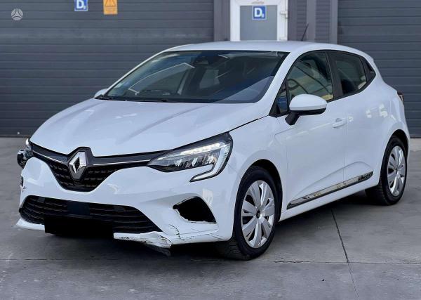 White Renault Clio 2022 in Panevezys, with an engine capacity of 0.00 L and mileage of 50 thousand km for 4799 €, photo 1 on AUTOMOTO.COM.LV