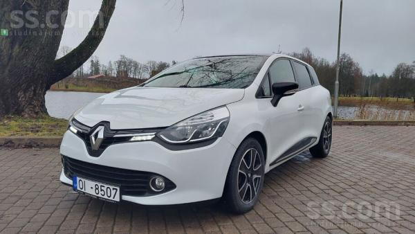 White Renault Clio 2013 in Aluksne, with an engine capacity of 1.50 L and mileage of 0 thousand km for 3850 €, photo 1 on AUTOMOTO.COM.LV