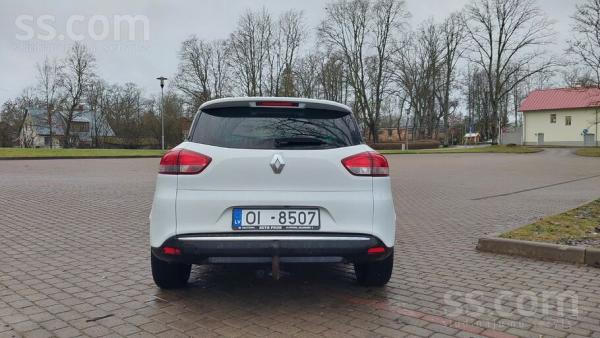 White Renault Clio 2013 in Aluksne, with an engine capacity of 1.50 L and mileage of 0 thousand km for 3850 €, photo 7 on AUTOMOTO.COM.LV