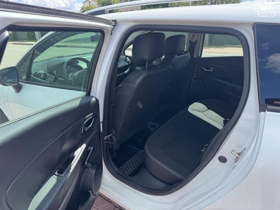 White Renault Clio 2013 in Kaunas, with an engine capacity of 0.90 L and mileage of 240 thousand km for 2999 €, photo 7 on AUTOMOTO.COM.LV