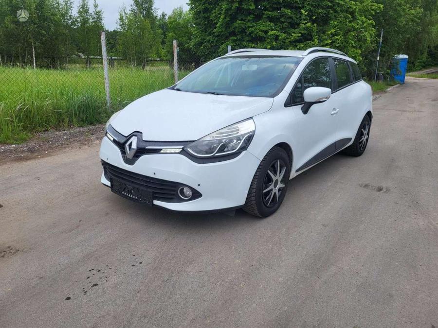 Balts Renault Clio 2014 Kauņa, ar dzinēja tilpumu 1.46 L un nobraukumu 268 tūkst. km par 2950 €, foto 1 vietnē AUTOMOTO.COM.LV