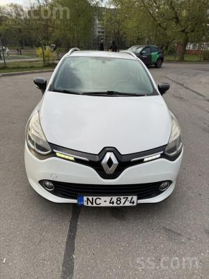 Белый Рено Клио 2015 в Рига, объемом двигателя 1.50 л и пробегом 312 тыс. км за 2400 €, фото  на AUTOMOTO.COM.LV