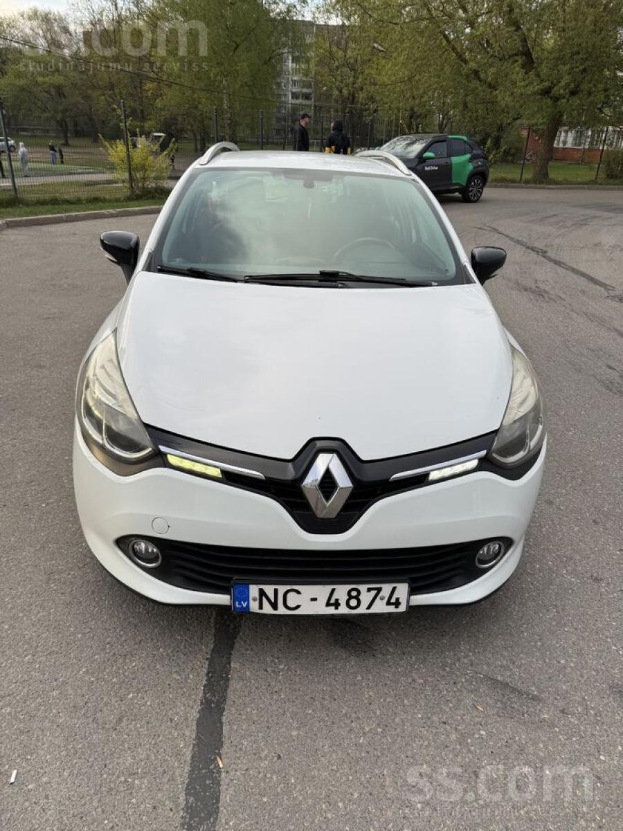 Balts Renault Clio 2015 Rīga, ar dzinēja tilpumu 1.50 L un nobraukumu 312 tūkst. km par 2400 €, foto 1 vietnē AUTOMOTO.COM.LV