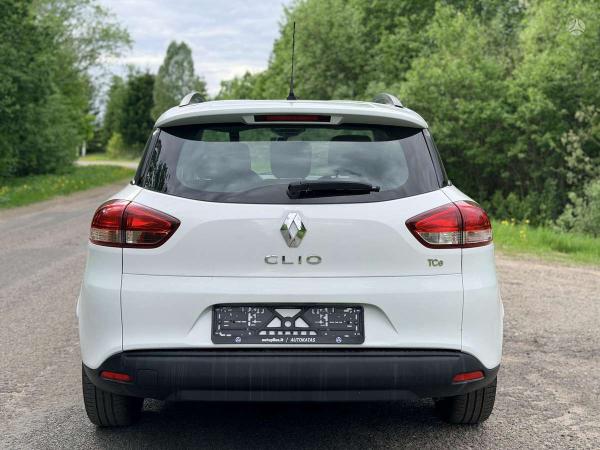 White Renault Clio 2016 in Utena, with an engine capacity of 0.90 L and mileage of 137 thousand km for 4200 €, photo 10 on AUTOMOTO.COM.LV