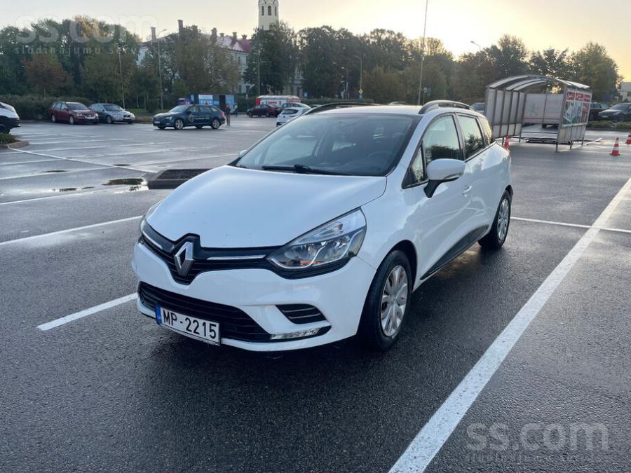 Balts Renault Clio 2017 Rīga, ar dzinēja tilpumu 1.50 L un nobraukumu 317 tūkst. km par 2950 €, foto 1 vietnē AUTOMOTO.COM.LV