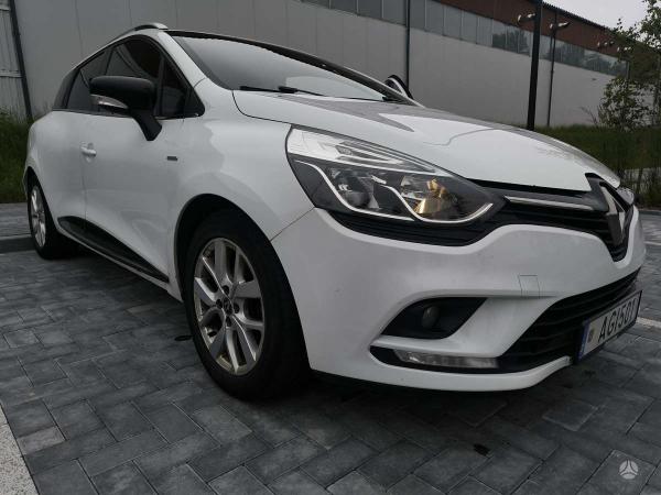 White Renault Clio 2019 in Vilnius, with an engine capacity of 1.46 L and mileage of 378 thousand km for 4700 €, photo 1 on AUTOMOTO.COM.LV