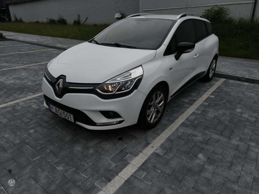 Balts Renault Clio 2019 Viļņa, ar dzinēja tilpumu 1.46 L un nobraukumu 378 tūkst. km par 4700 €, foto 4 vietnē AUTOMOTO.COM.LV