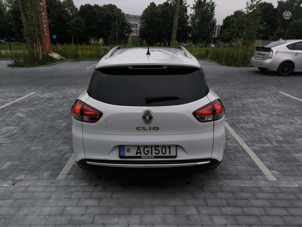 White Renault Clio 2019 in Vilnius, with an engine capacity of 1.46 L and mileage of 378 thousand km for 4700 €, photo 5 on AUTOMOTO.COM.LV