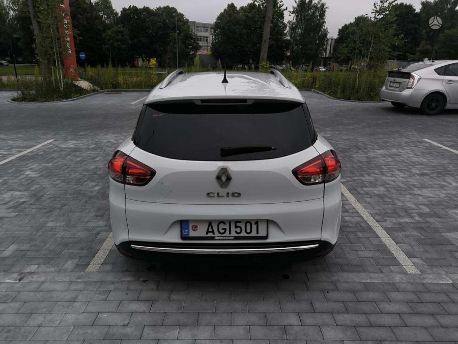 Balts Renault Clio 2019 Viļņa, ar dzinēja tilpumu 1.46 L un nobraukumu 378 tūkst. km par 4700 €, foto 6 vietnē AUTOMOTO.COM.LV