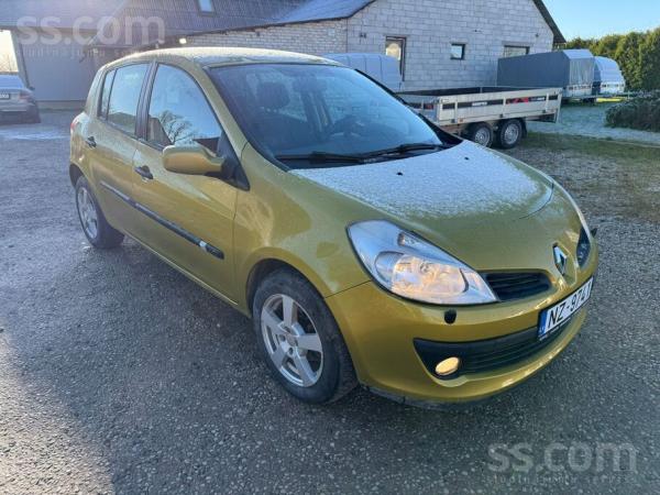 Dzeltens Renault Clio 2006 Saldus, ar dzinēja tilpumu 1.50 L un nobraukumu 247 tūkst. km par 2500 €, foto 3 vietnē AUTOMOTO.COM.LV