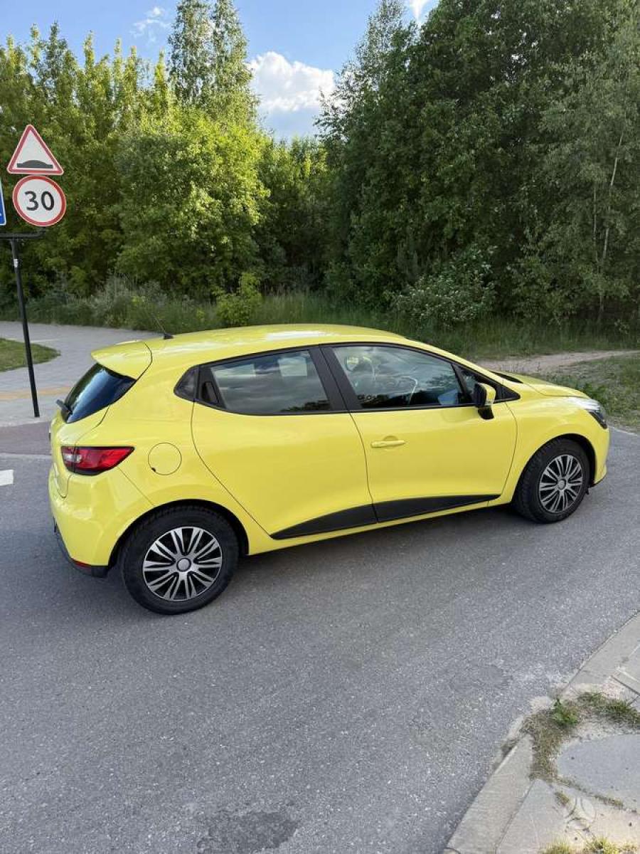 Dzeltens Renault Clio 2013 Viļņa, ar dzinēja tilpumu 1.15 L un nobraukumu 96 tūkst. km par 3750 €, foto 4 vietnē AUTOMOTO.COM.LV