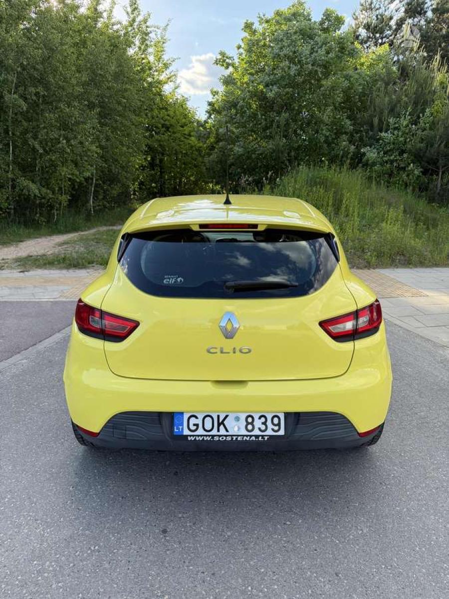 Dzeltens Renault Clio 2013 Viļņa, ar dzinēja tilpumu 1.15 L un nobraukumu 96 tūkst. km par 3750 €, foto 5 vietnē AUTOMOTO.COM.LV