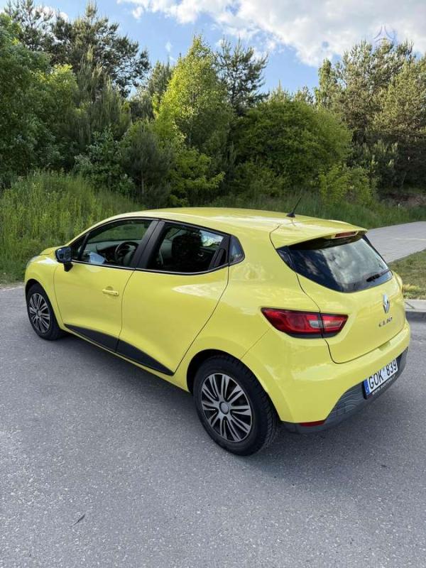Dzeltens Renault Clio 2013 Viļņa, ar dzinēja tilpumu 1.15 L un nobraukumu 96 tūkst. km par 3750 €, foto 5 vietnē AUTOMOTO.COM.LV