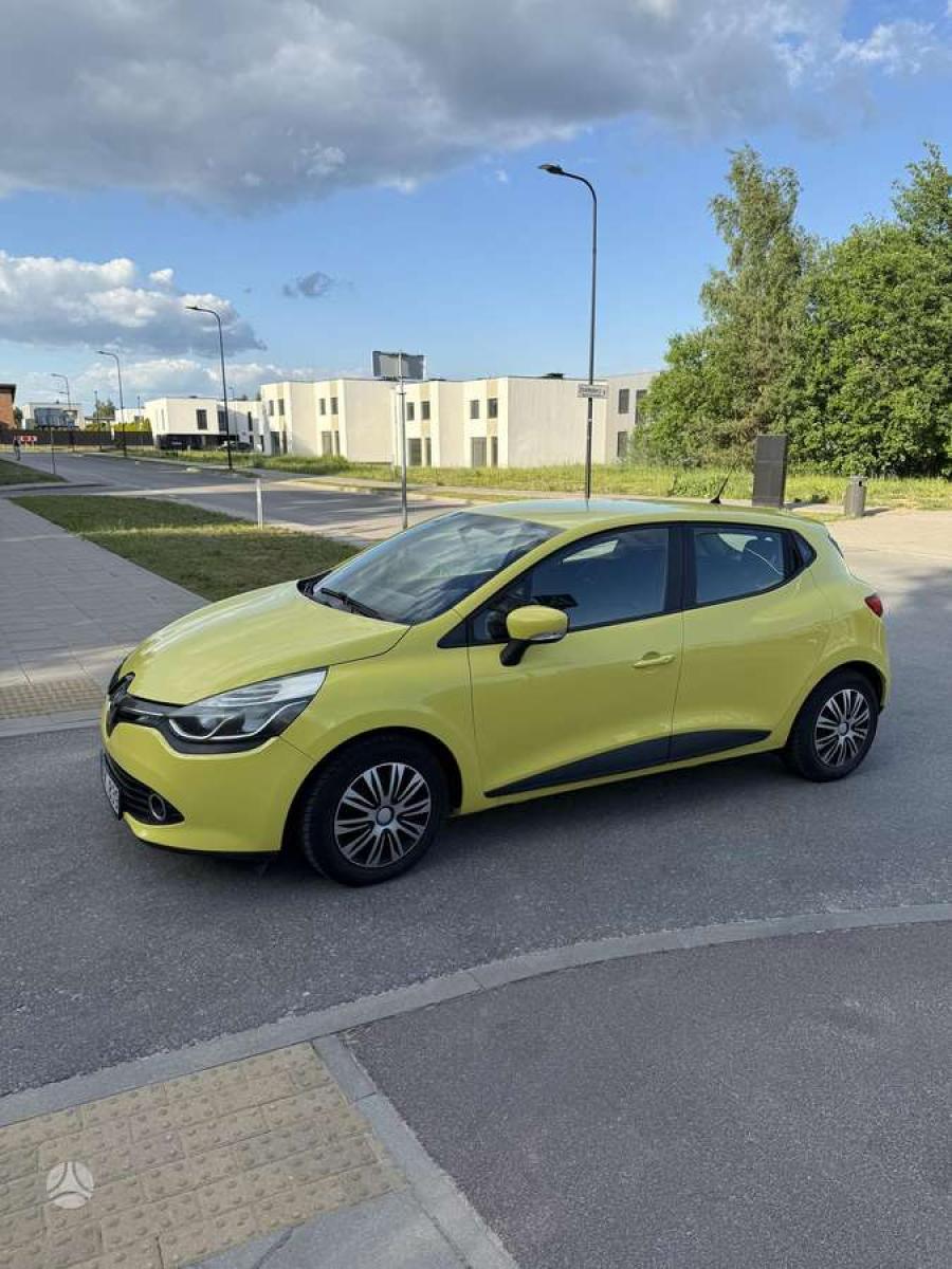 Dzeltens Renault Clio 2013 Viļņa, ar dzinēja tilpumu 1.15 L un nobraukumu 96 tūkst. km par 3750 €, foto 7 vietnē AUTOMOTO.COM.LV