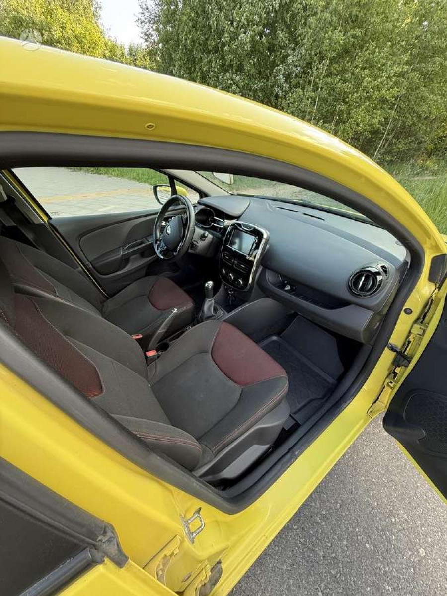 Dzeltens Renault Clio 2013 Viļņa, ar dzinēja tilpumu 1.15 L un nobraukumu 96 tūkst. km par 3750 €, foto 10 vietnē AUTOMOTO.COM.LV