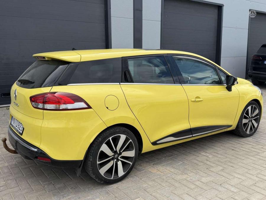 Yellow Renault Clio 2015 in Vilnius, with an engine capacity of 1.20 L and mileage of 220 thousand km for 2250 €, photo 4 on AUTOMOTO.COM.LV