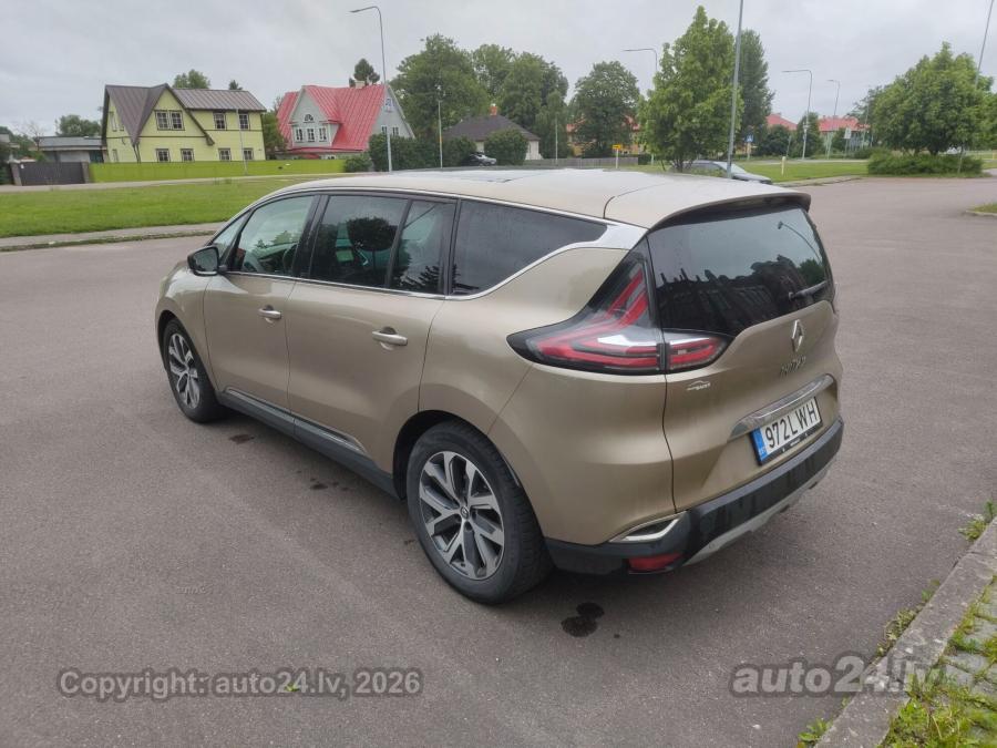 Beige Renault Espace 2015 in Tallinn, with an engine capacity of 1.60 L and mileage of 265 thousand km for 6800 €, photo 4 on AUTOMOTO.COM.LV
