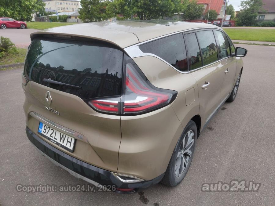 Beige Renault Espace 2015 in Tallinn, with an engine capacity of 1.60 L and mileage of 265 thousand km for 6800 €, photo 6 on AUTOMOTO.COM.LV