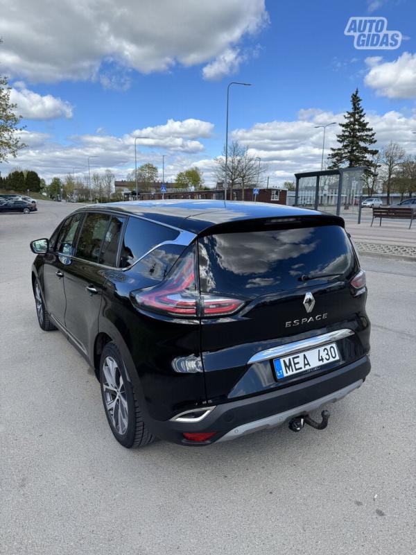 Black Renault Espace 2015 in Plunge, with an engine capacity of 1.60 L and mileage of 329 thousand km for 7800 €, photo 8 on AUTOMOTO.COM.LV