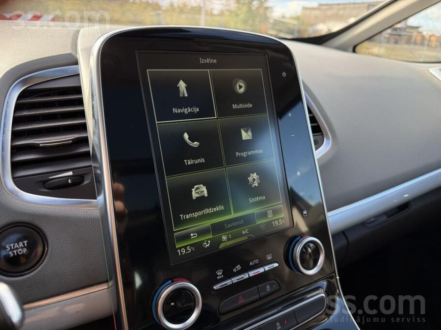 Melns Renault Espace 2016 Liepāja, ar dzinēja tilpumu 1.60 L un nobraukumu 167 tūkst. km par 9900 €, foto 22 vietnē AUTOMOTO.COM.LV