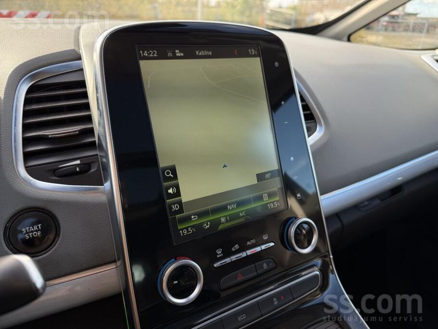 Melns Renault Espace 2016 Liepāja, ar dzinēja tilpumu 1.60 L un nobraukumu 167 tūkst. km par 9900 €, foto 23 vietnē AUTOMOTO.COM.LV