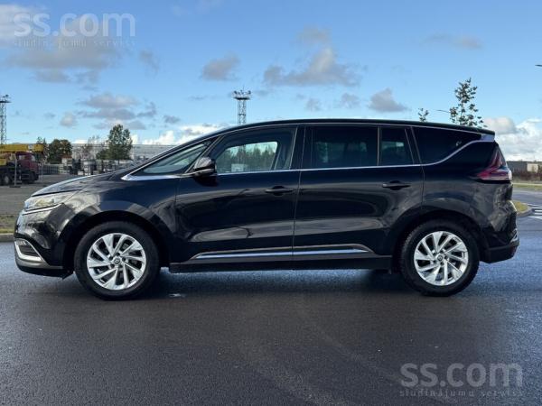 Black Renault Espace 2016 in Liepaja, with an engine capacity of 1.60 L and mileage of 167 thousand km for 9900 €, photo 6 on AUTOMOTO.COM.LV