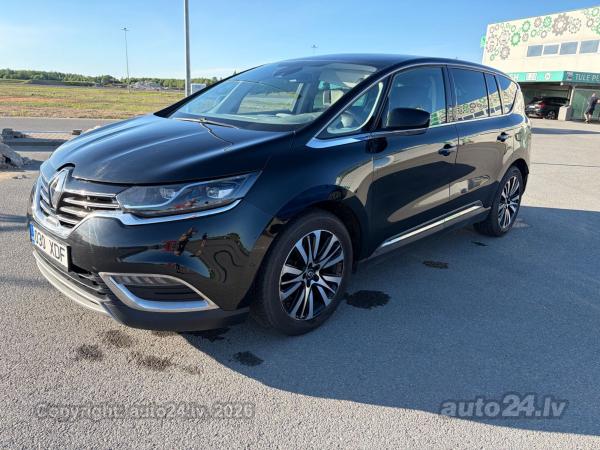 Melns Renault Espace 2015 Tallina, ar dzinēja tilpumu 1.60 L un nobraukumu 265 tūkst. km par 10100 €, foto 1 vietnē AUTOMOTO.COM.LV