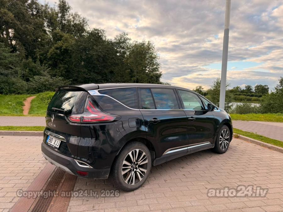 Melns Renault Espace 2015 Tallina, ar dzinēja tilpumu 1.60 L un nobraukumu 324 tūkst. km par 6900 €, foto 5 vietnē AUTOMOTO.COM.LV
