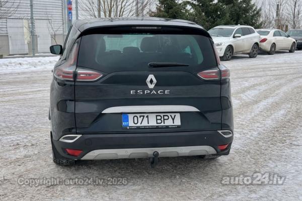 Black Renault Espace 2016 in Parnu, with an engine capacity of 1.60 L and mileage of 288 thousand km for 10990 €, photo 6 on AUTOMOTO.COM.LV